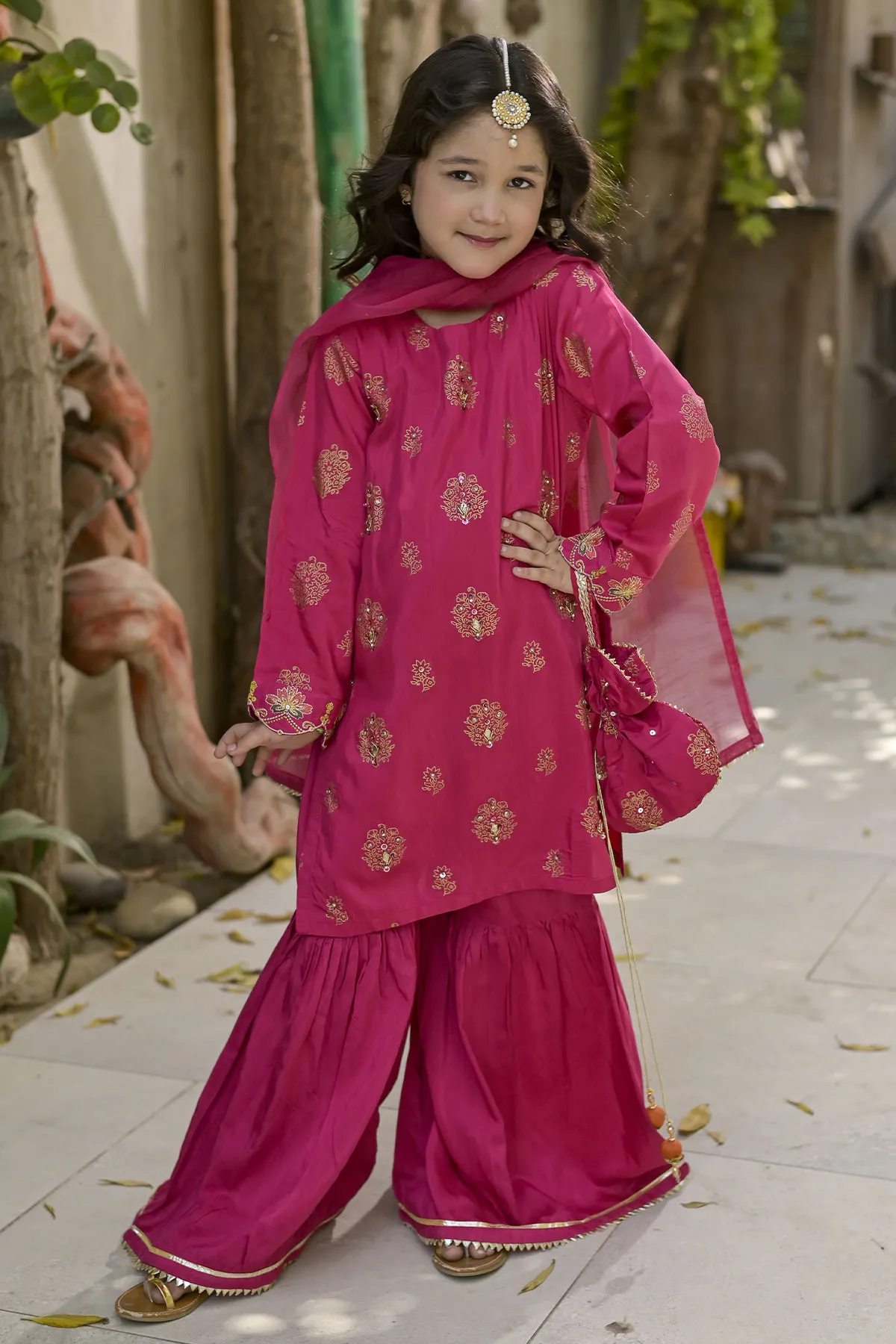 3 PIECE KIDS LUXURY PRET | CH-DPV212